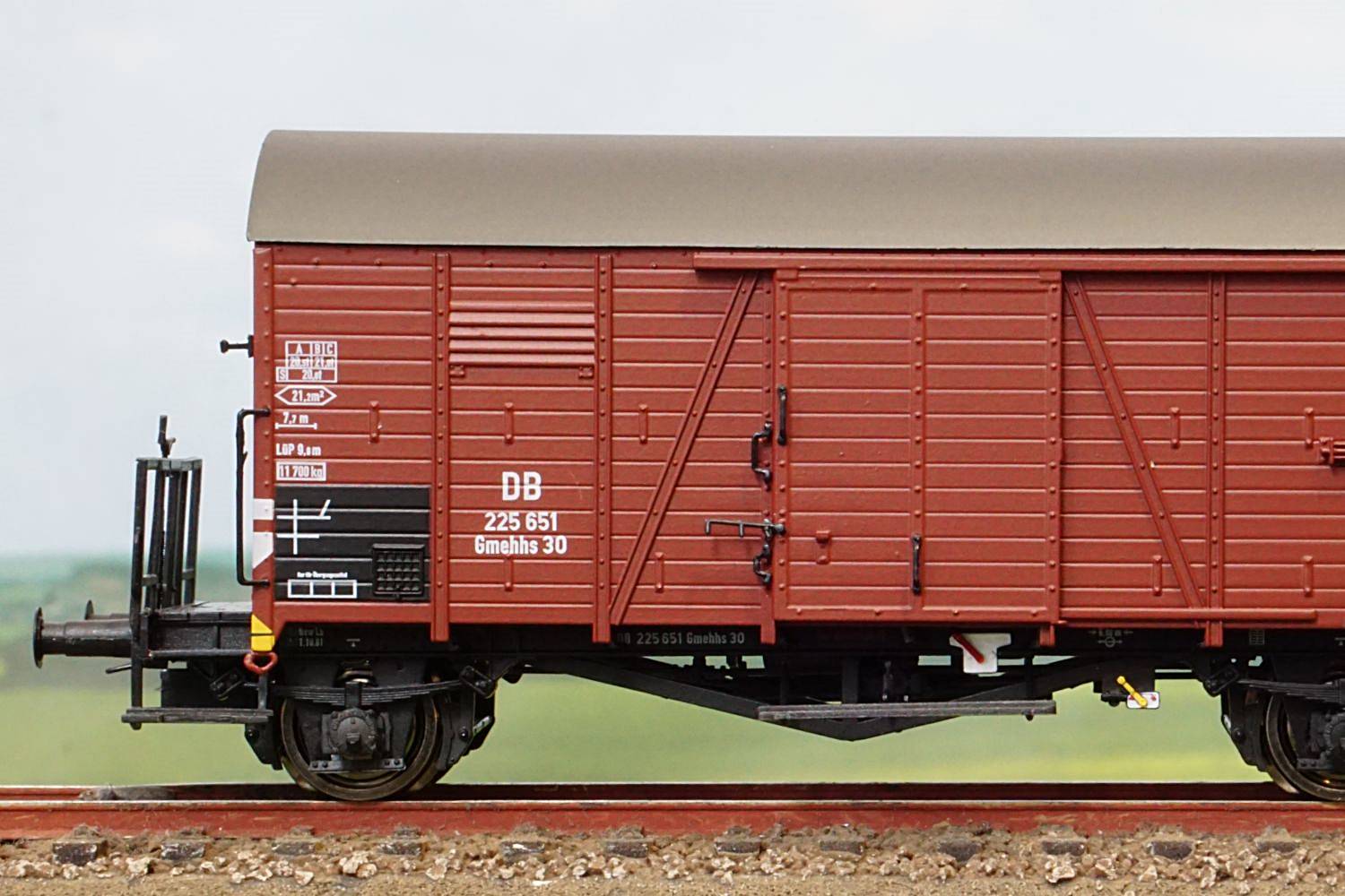 Vagon inchis Gmehhs 30 Brawa 47997