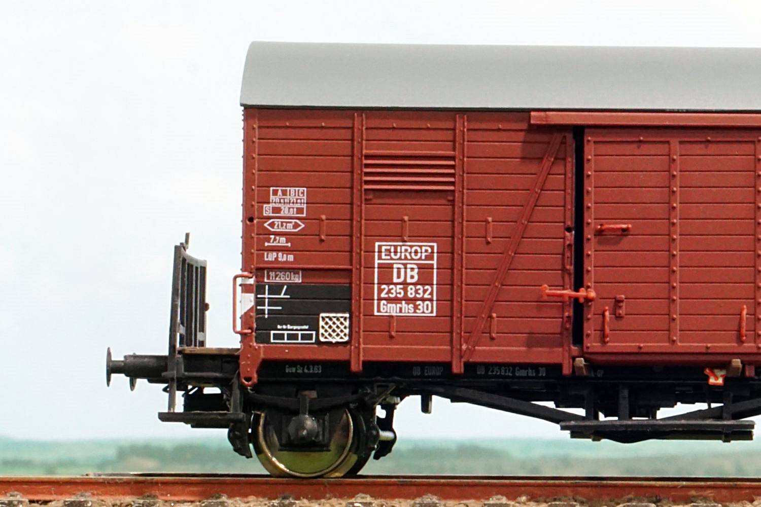 Vagon marfa inchis Exact Train 20229