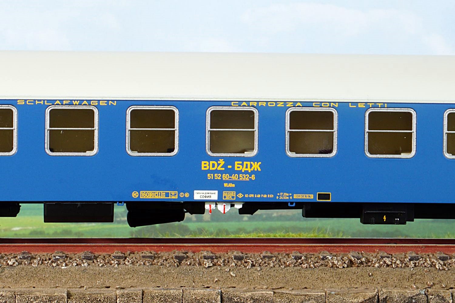 Set Vagoane calatori Rivarossi HR4308